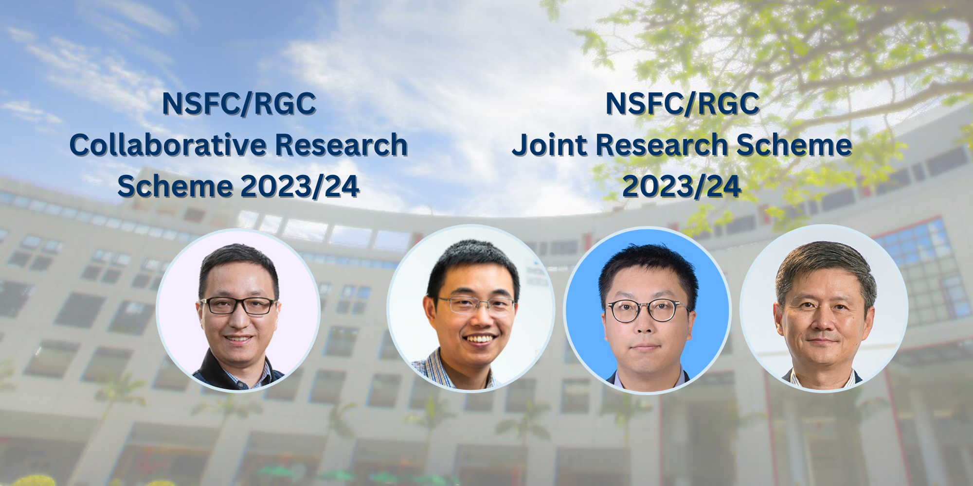 Four SENG Professors Secured HK$6.1 Million in Two NSFC/RGC Research Schemes | HKUST School of ...